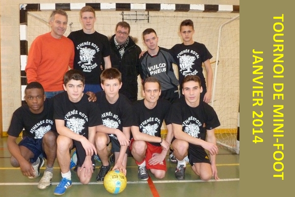 Tournoi de mini-foot : classes de 4-5-6 – ATHÉNÉE ROYAL FRANCOIS BOVESSE